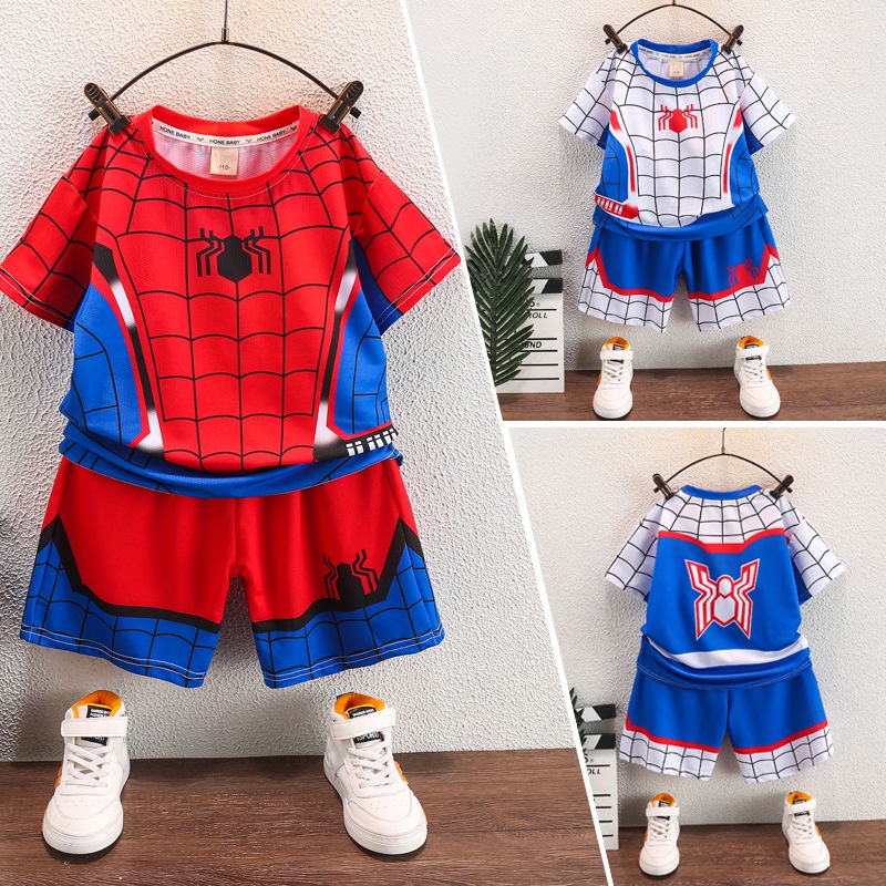 1-8 year old Kid's Spiderman Clothes Kid's Spiderman Kid's Clothes set ...