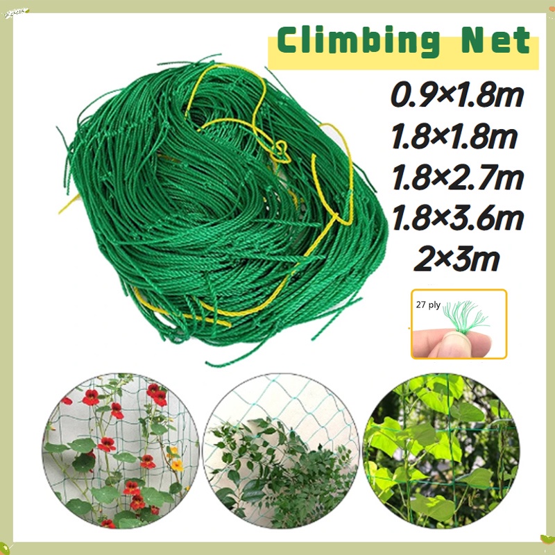 Garden Climbing Netting Crawling Net Strong Nylon Plant Support ...