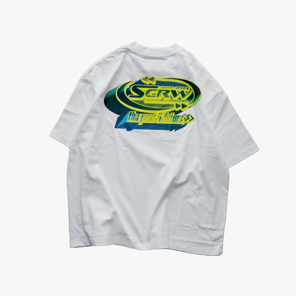SCRW THE PAST AND FUTURE TEE (WHITE) | Shopee Malaysia