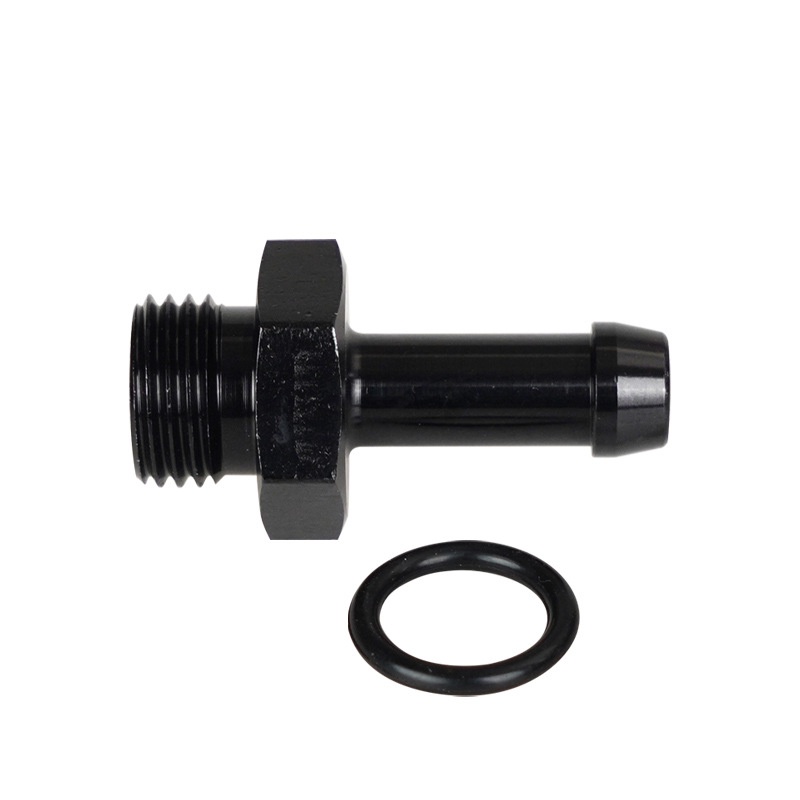 Universal 6AN Male to 5/16 Hose Barb Fitting 6AN O-ring Seal Boss Fuel ...