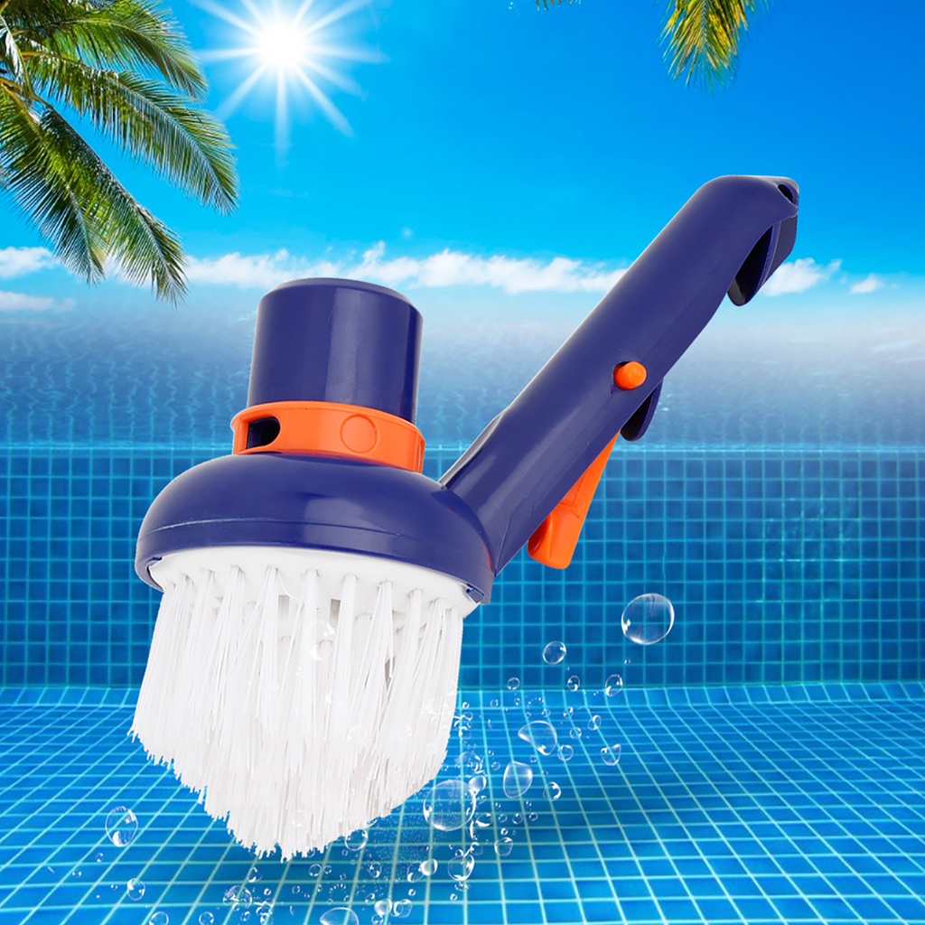 [EPAY] Swimming Pool Step Corner Vacuum Brush Spas Hot Tubs Cleaning ...