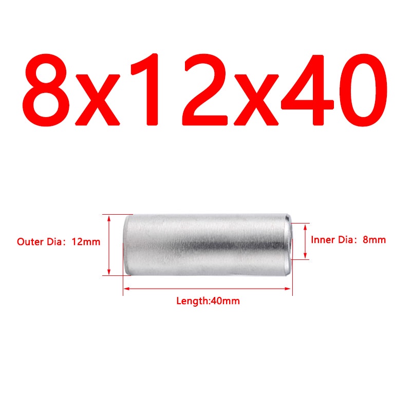 Long Round Connecting Nut M3 M4 M5 M6 M8 304 Stainless Steel Extend Long Lengthen Round Coupling ...