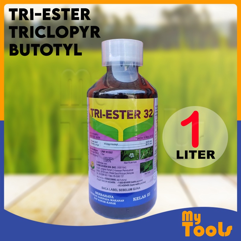 1 Liter Tri-Ester Triclopyr Butotyl 32% Herbicide Tree Killing Class 3 ...