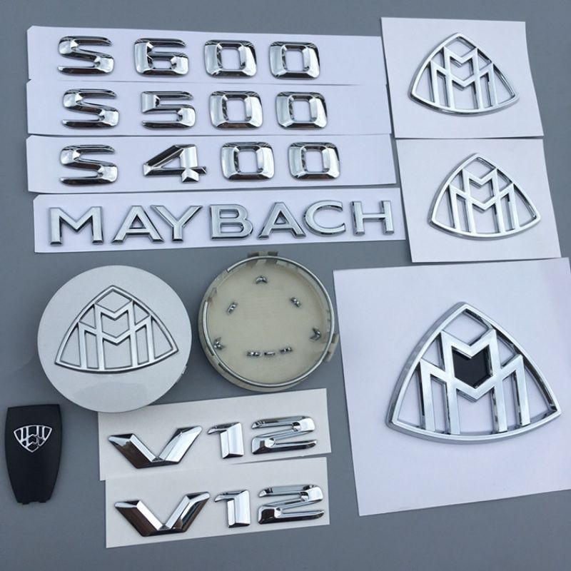 Modified Maybach Maybach Benz Wordmark Labeling Car Logo Benz New Style ...