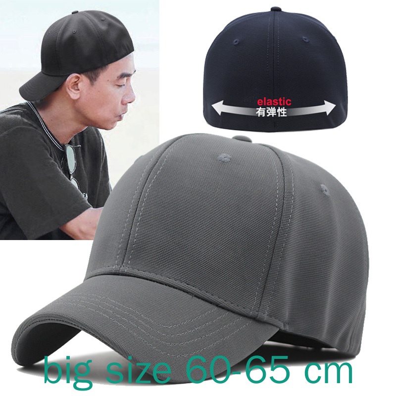 Full Closed Back Wear Big Size Snapback Hat Male Hiphop Flat Cap Men Plus Size Fitted Baseball ...