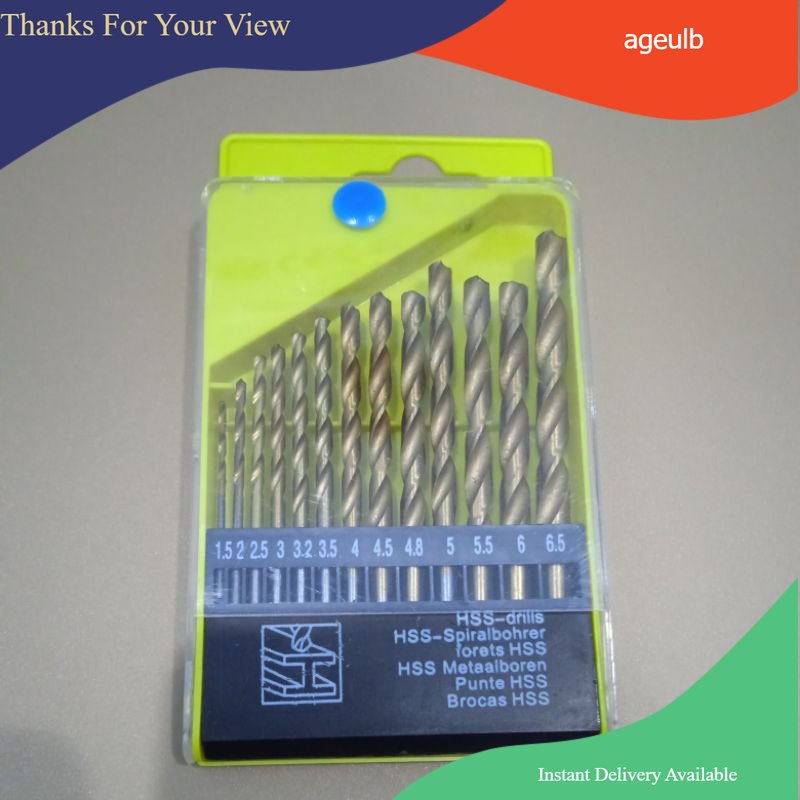 Sets HSS Drill Bit. Satu Set Mata Tebuk Besi | Shopee Malaysia