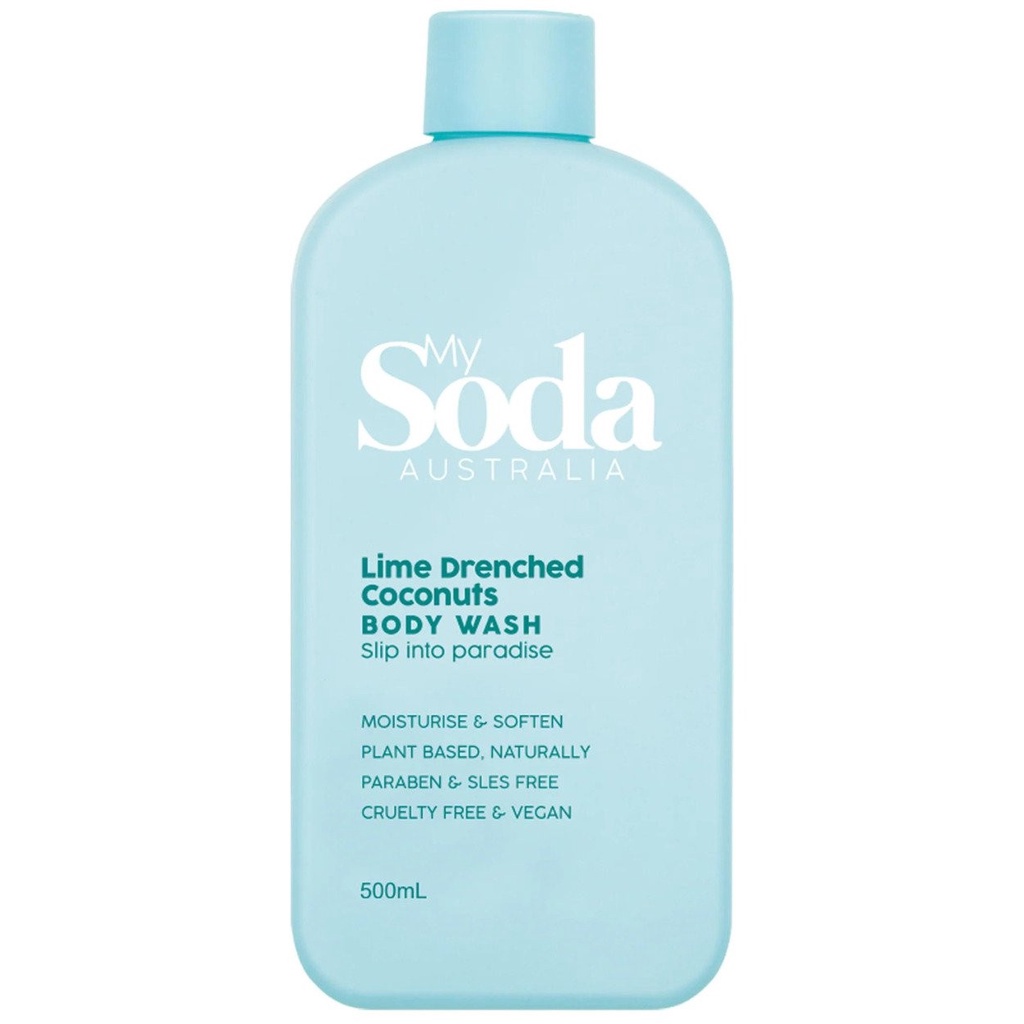 MY SODA LIME DRENCHED COCONUTS BODY WASH 500ML | Shopee Malaysia