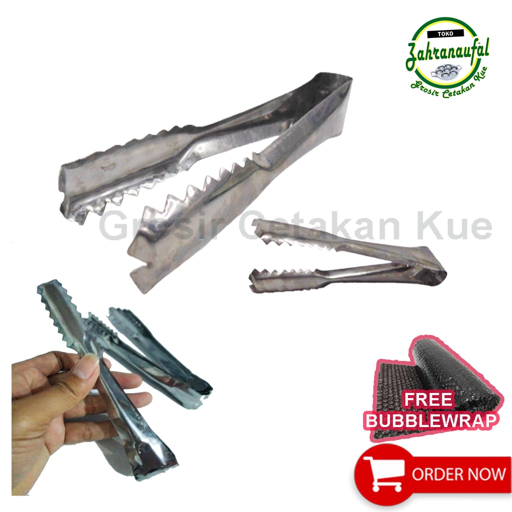 ICE CUBE CLAMP BREAD CLAMP FOOD CLAMP/ MULTIPURPOSE STAINLESS STEEL ...