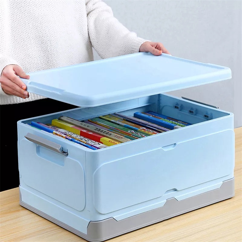 HIGH QUALITY🔥Multifunctional Cute Colour Foldable PP Storage Box with ...