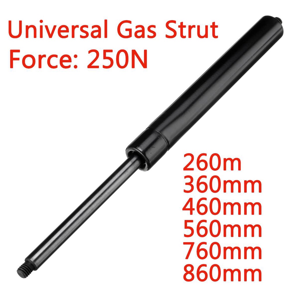 1pc 250N 260-860mm Car Gas Strut Bars Gas Spring Hood Support Rod Shock ...