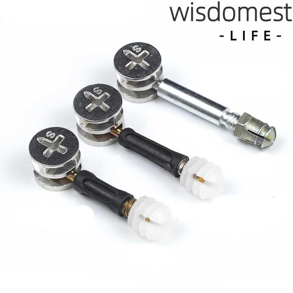 WISDOMEST1 Furniture Screw Three-In-One Wheel Nut Connection Cabinet ...