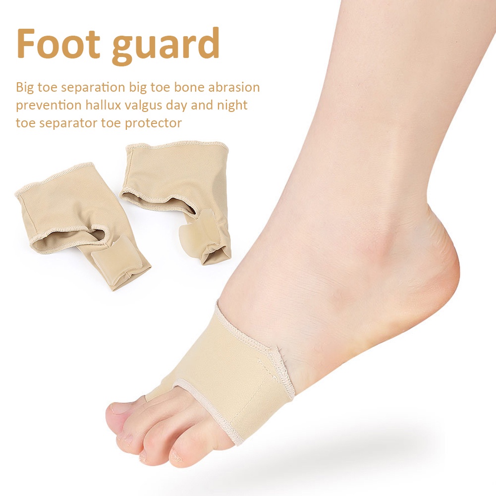 Double toe hallux valgus orthosis big toe valgus overlapping toe ...