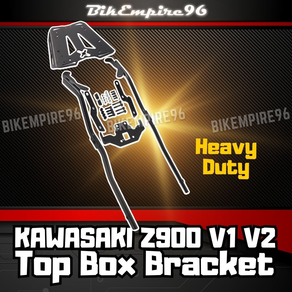 Kawasaki Z900 V2 2023 Z900 V1 Heavy Duty Top Box Bracket Rear Rack ...