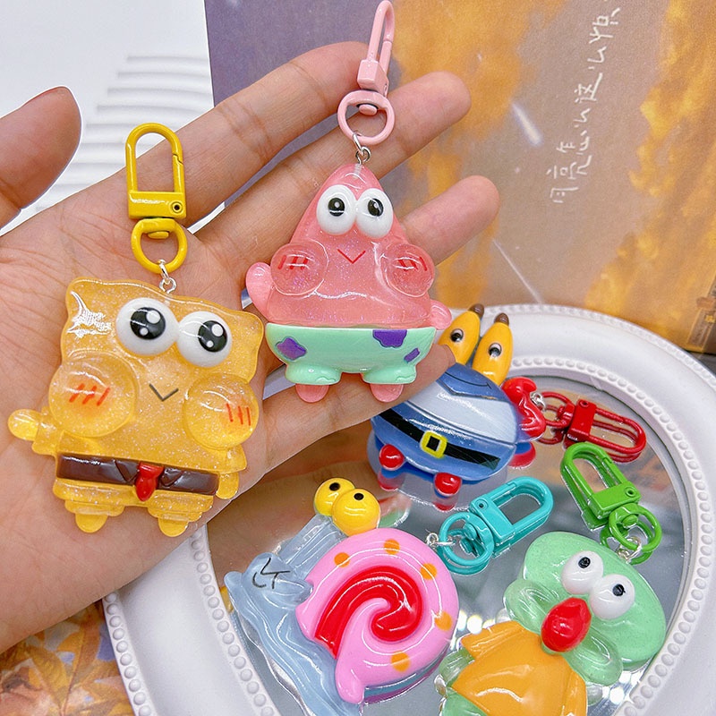 1pcs Glow In The Dark Spongebob Patrick Star Squidward Luminous ...