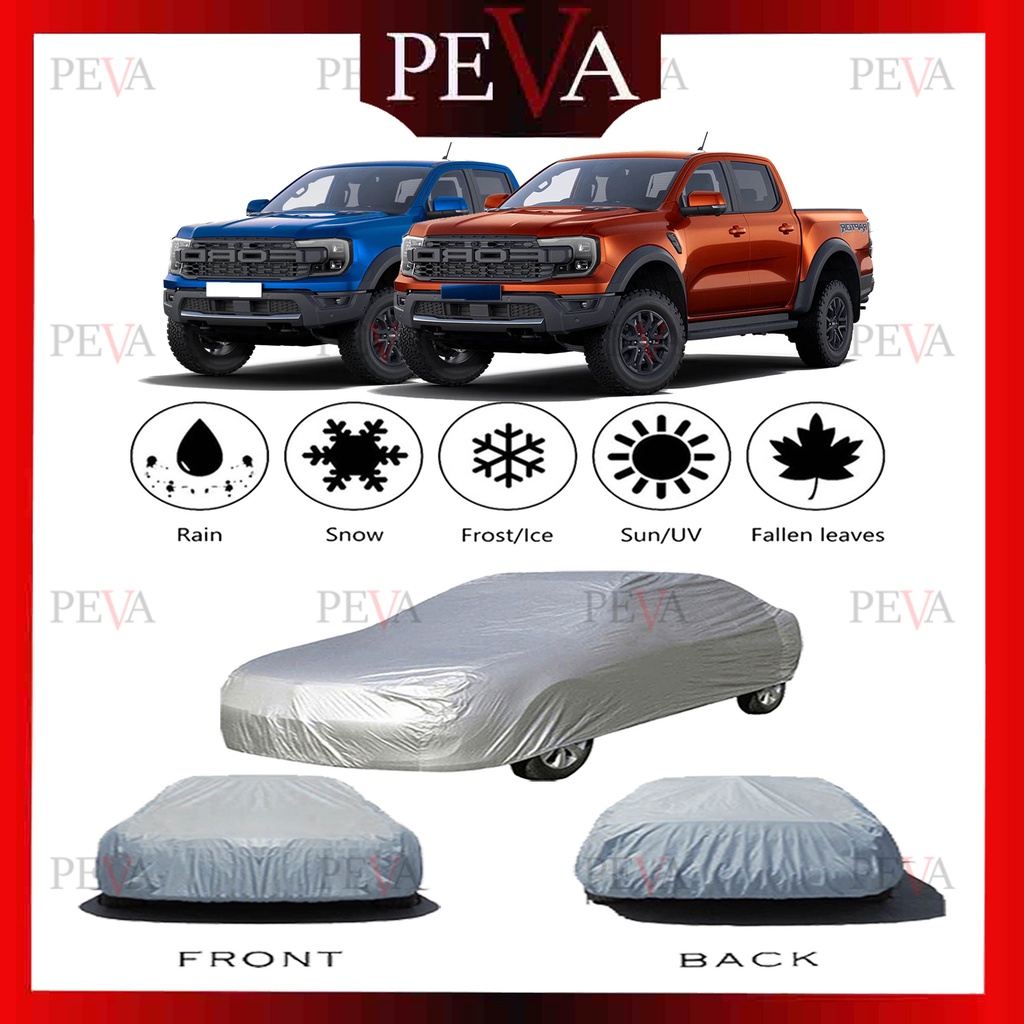 Ford Ranger Raptor New PEVA Resistant Car Cover Full Protection Outdoor ...