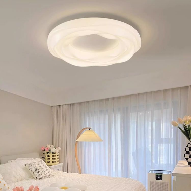 Children's room ceiling lamp modern net red cream style Pendant Light ...