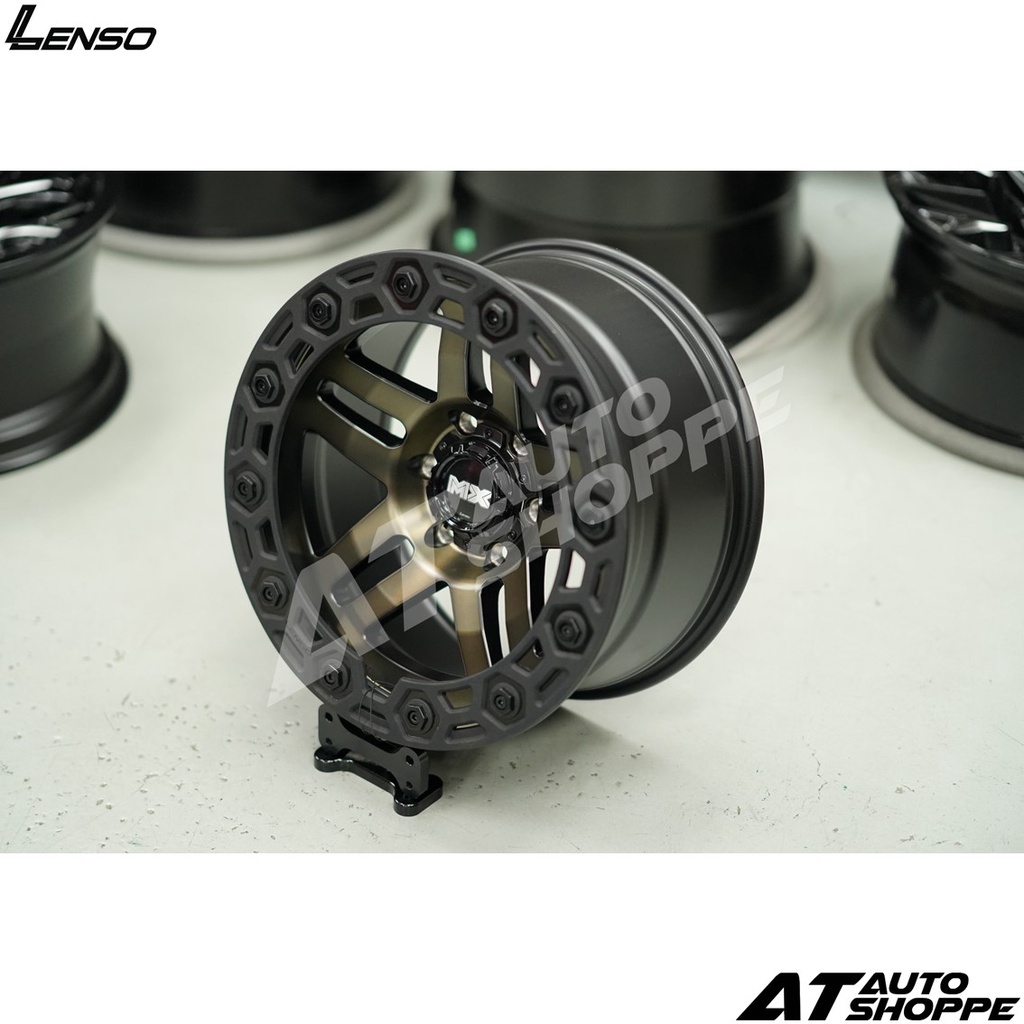 (1PC) LENSO MX-FURY COPPER BLACK 18x9J ET0 SPORTRIM SPORTRIMS RIM RIMS ...