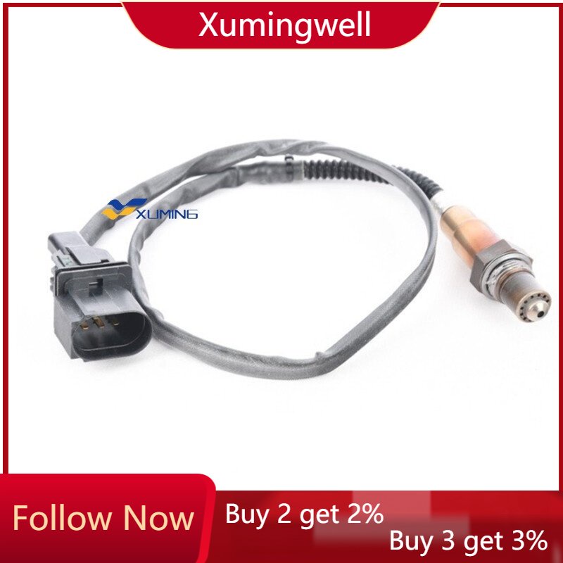 xuming 0258007040 0258007041 5 wires Wideband front Lambda Probe O2 ...