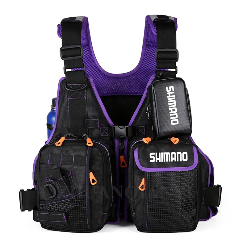 Shimano Outdoor Men's Multifunctional Detachable Fishing Life Jacket ...
