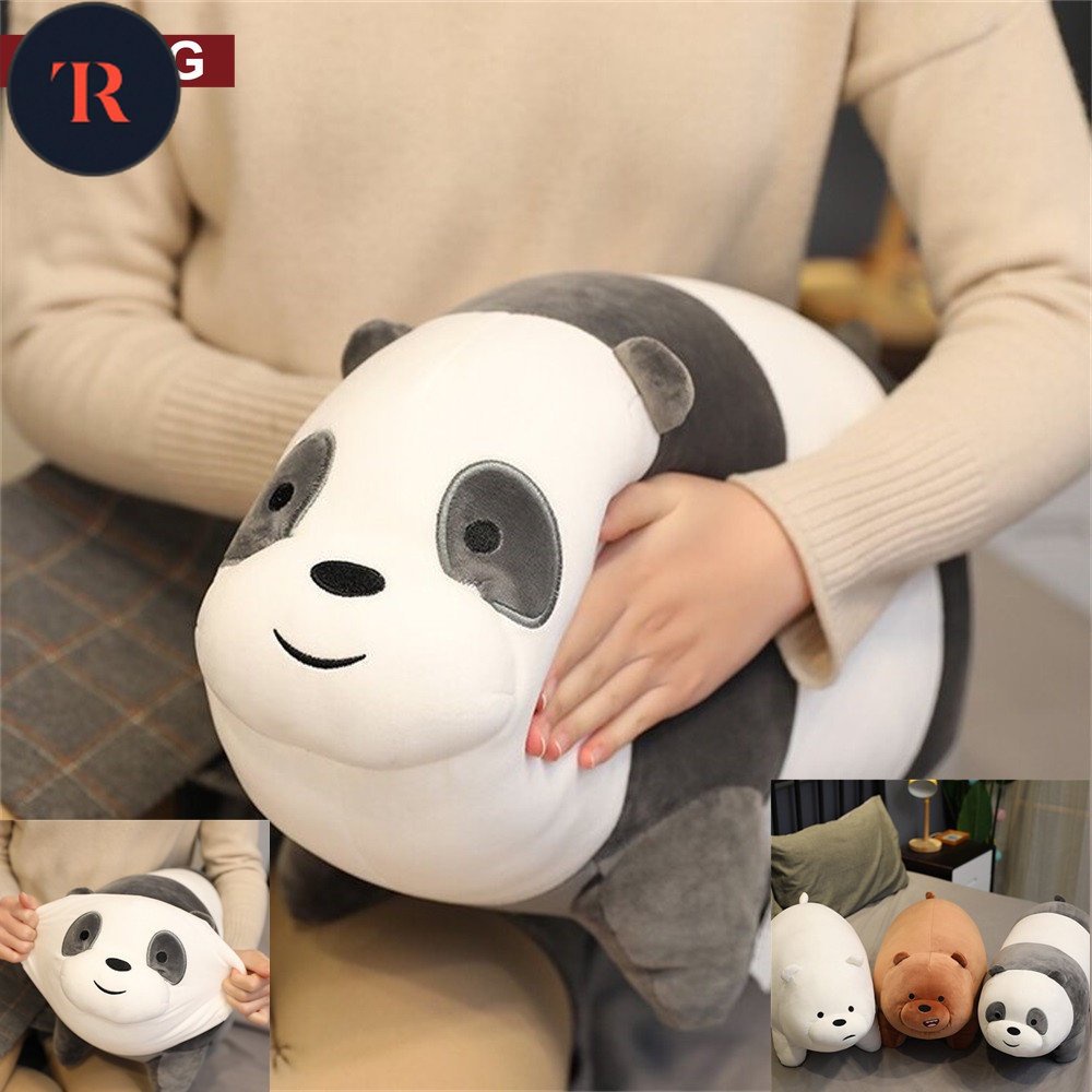 TR- We Bare Bears Panda Dolls Sleeping Holding Standing Stuffed Plush ...