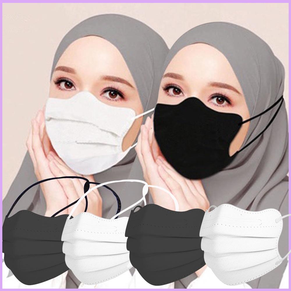 50pcs Summer Ventilation 50pcs Disposable Mask 3ply Slim Cut Butterfly ...