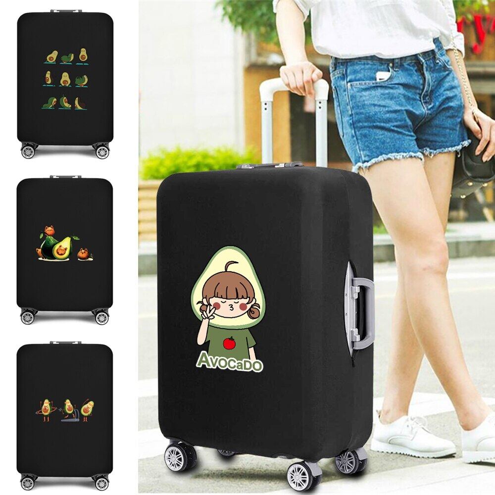 Fashion Luggage Protective Cover 18-32 inch Trolley Baggage Travel Bag ...