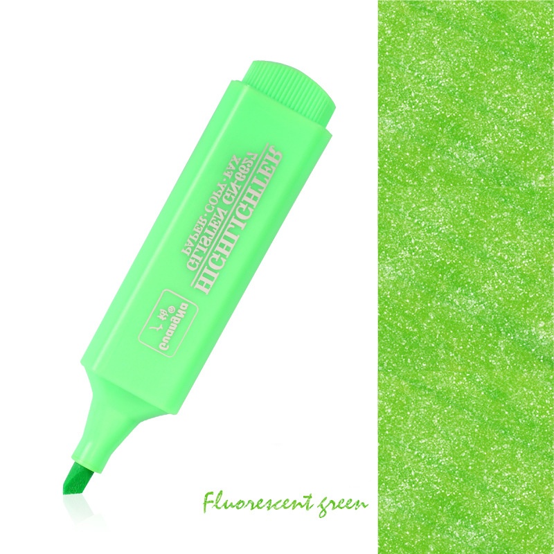 8 Colors Glitter Highlighter Pen Fine Flash Markers Guangna Art ...