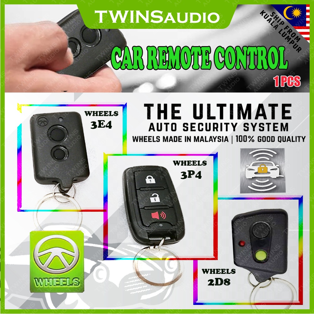 Wheels Alarm Car Security Remote Control Only | Shopee Malaysia