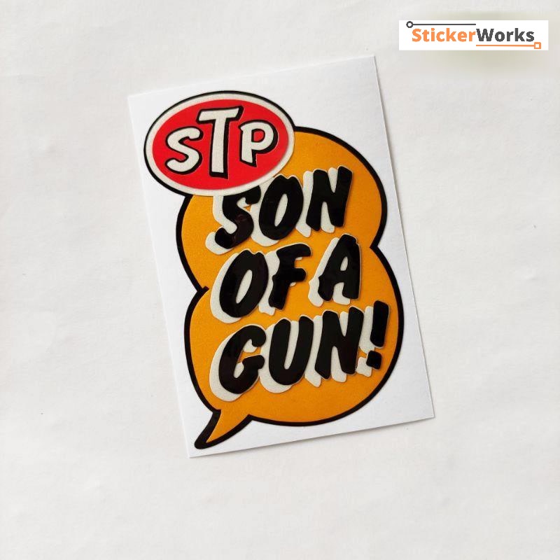 STP Son of a Gun Car Sticker | Shopee Malaysia