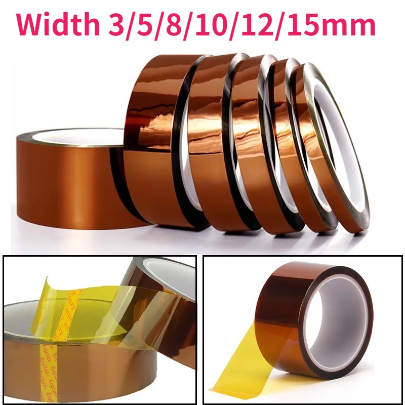 33Meters/Roll Long Gold Finger High Temperature Resistant Tape ...