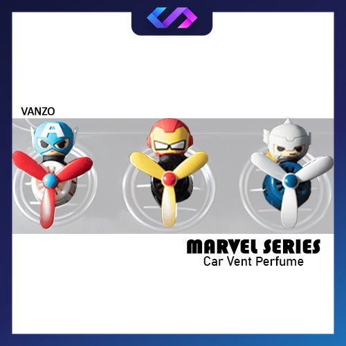 VANZO Marvel Series Car Vent Perfume ( Captain America / Icon Man ...