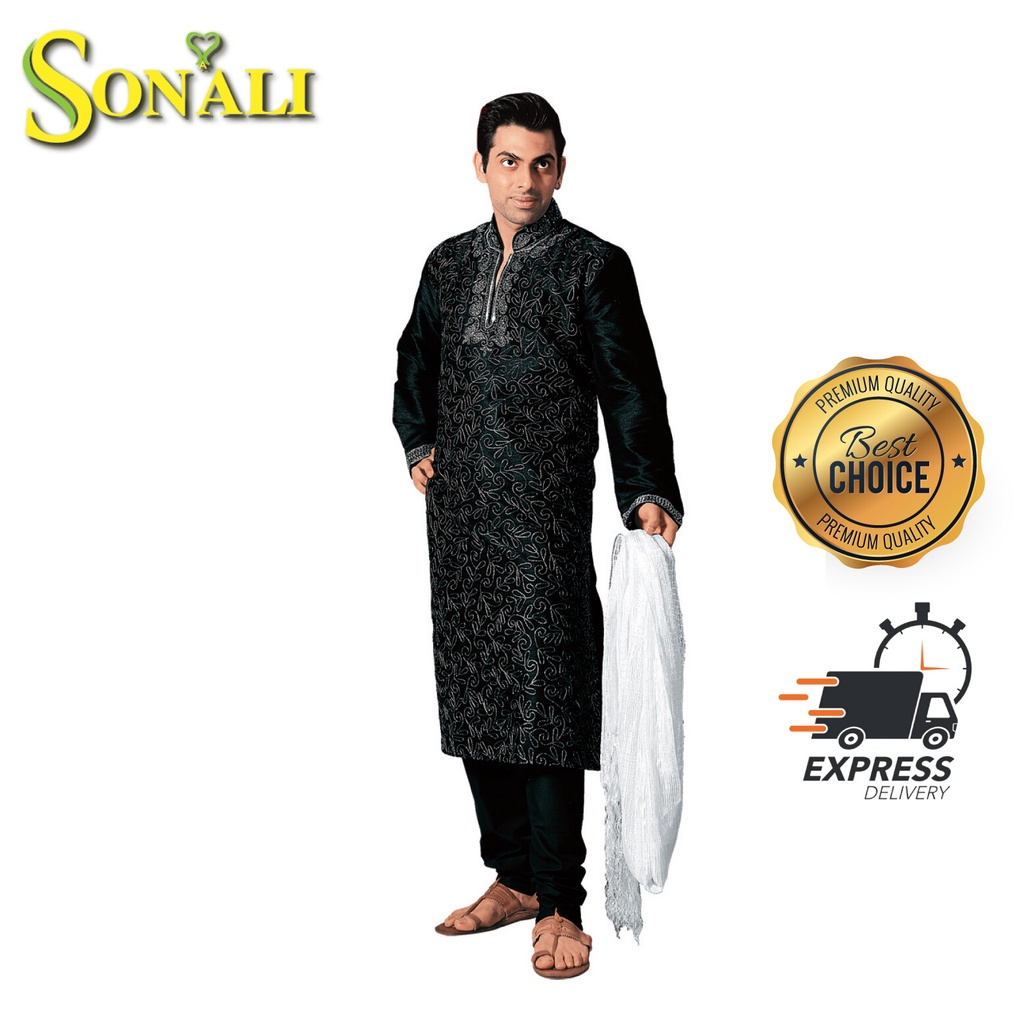 Sonali Men's Suit - Black - D8117 | Shopee Malaysia