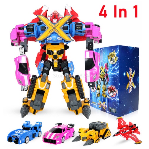 5 Styles Miniforce X Lucybot Lucy Bot Ranger Transformer Machine Car ...