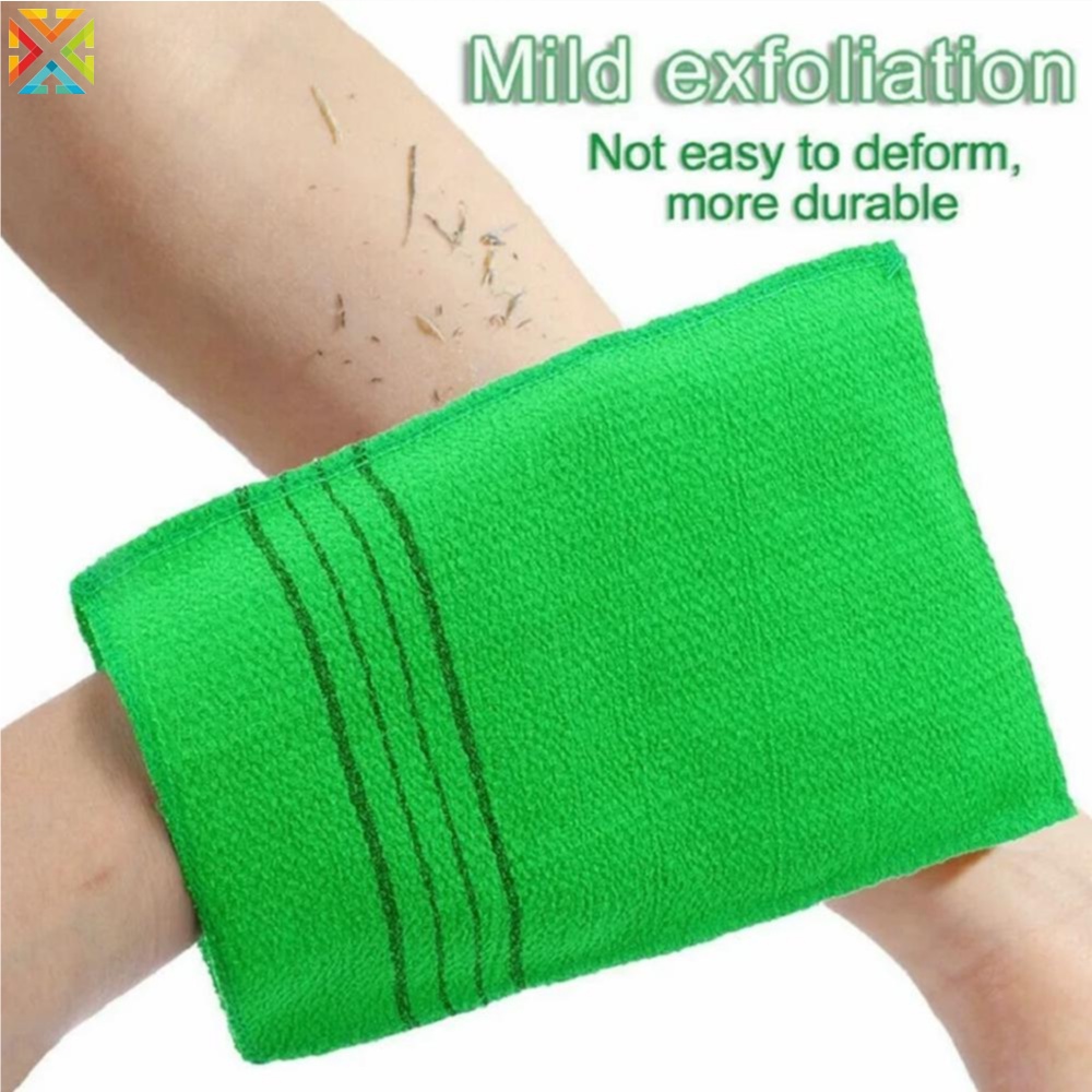 1 Pcs Korean Italy Asian Exfoliating Mitt Exfoliating Bath Washcloth ...