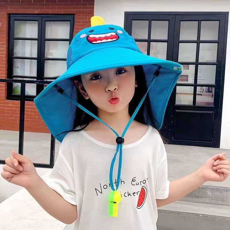 Topi matahari krim kanak-kanak, resisten UV, boleh bernafas, itik ...