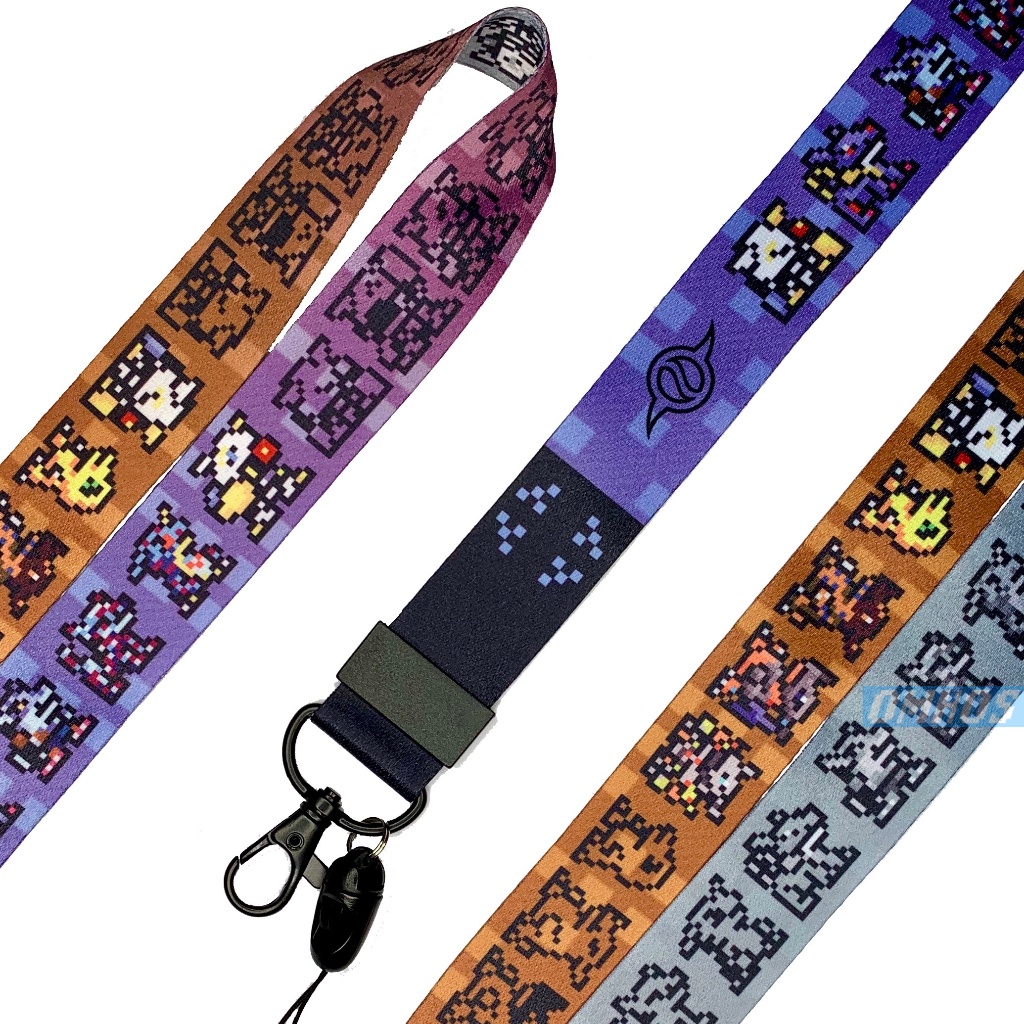 [Ready Stock] Digimon Pixel Lanyard Omegamon Agumon Gabumon Piyomon ...