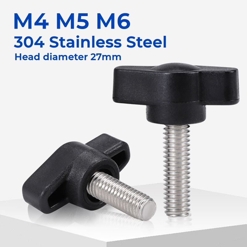 304 Stainless Steel Z-handle Bolts, M4-M6, Bakelite Knob, Adjustable ...
