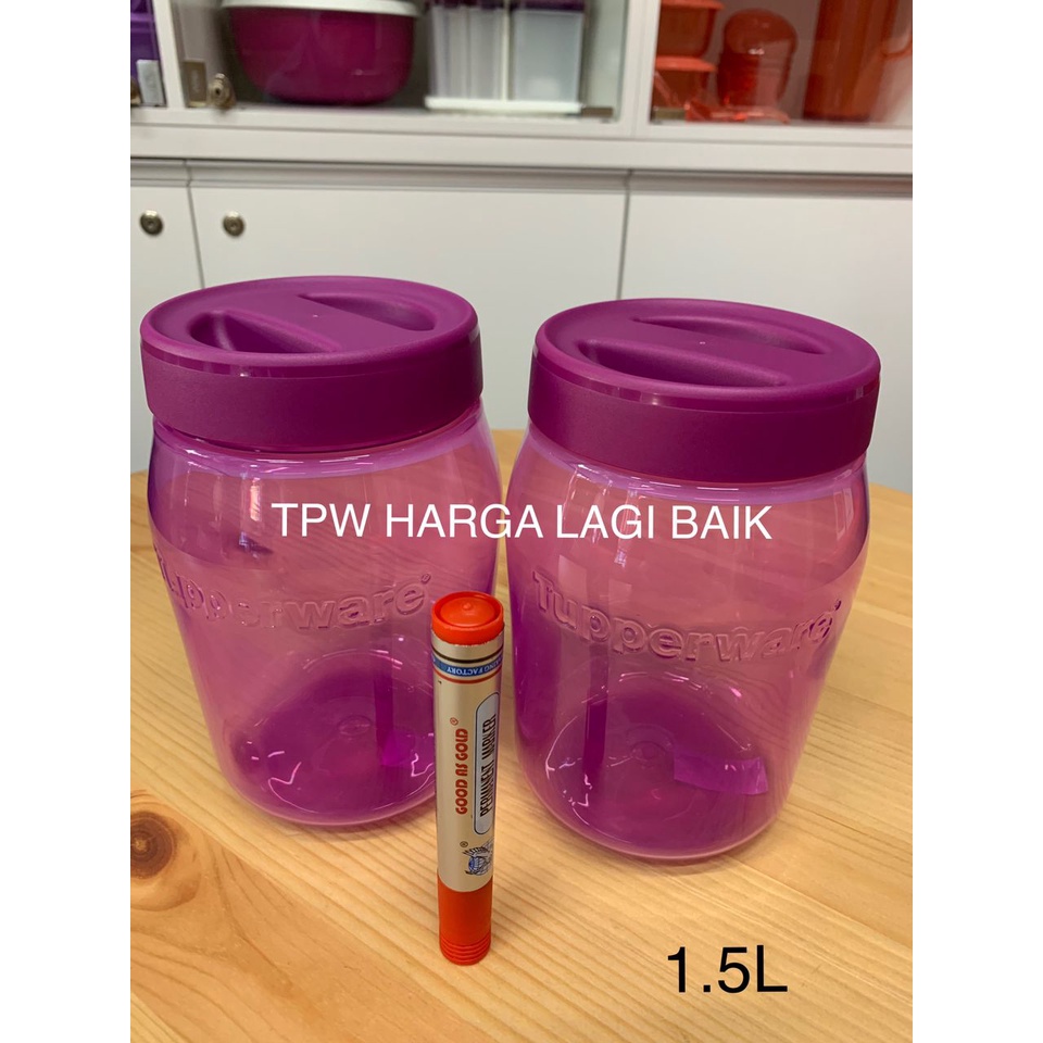 Tupperware Universal Jar 325ml, 550ml, 825ml, 1.5L (1pc) - Kedap Cecair ...