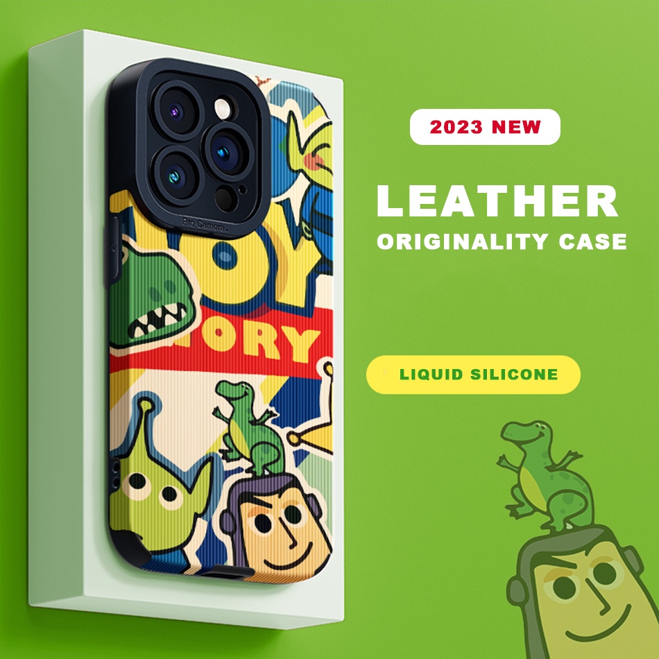 Cartoon Toy Story Leather Phone Case for iPhone 11 12 13 14 Pro Max ...