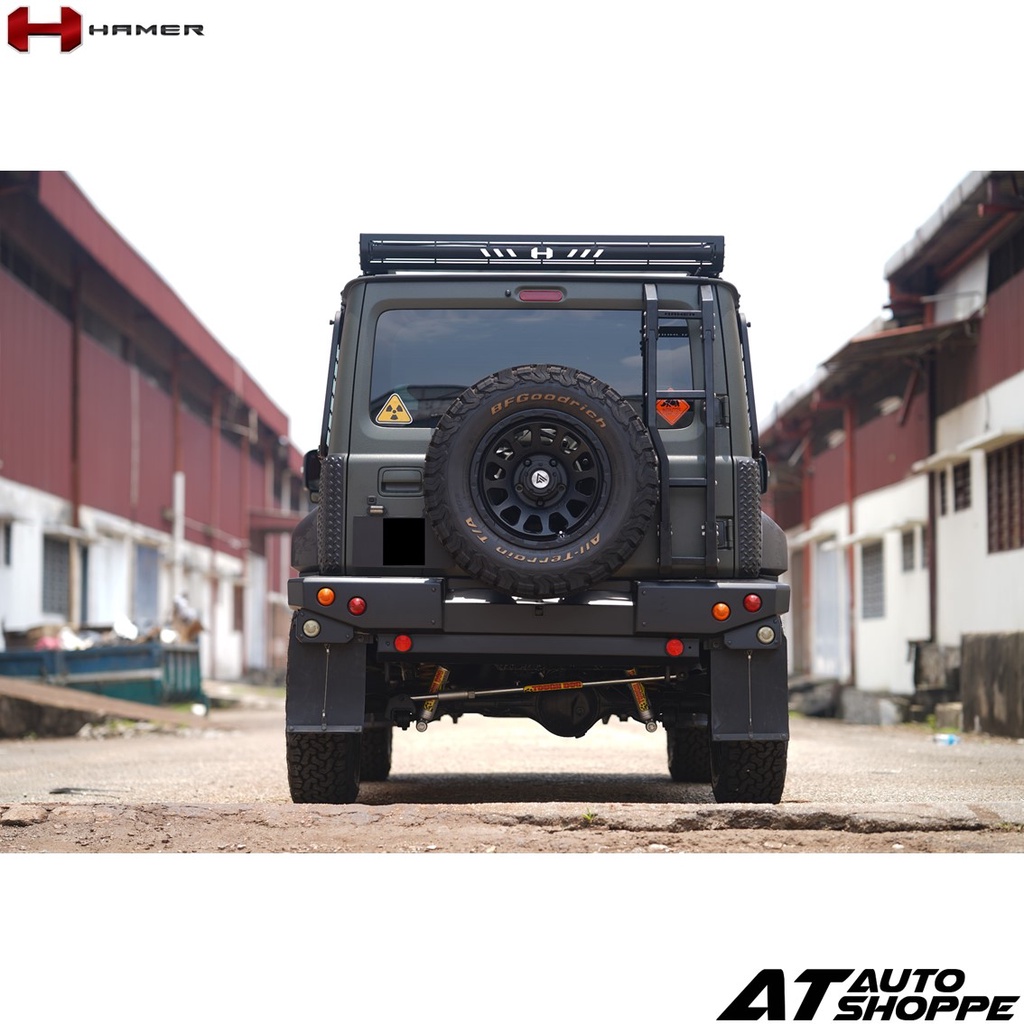 HAMER 4X4 REAR STEEL LADDER FOR SUZUKI JIMNY JB74 | Shopee Malaysia