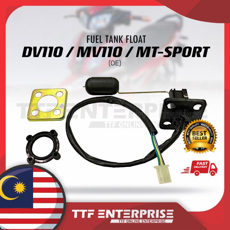 DEMAK DV110 / MV110 / MT-SPORT FUEL TANK FLOAT (OE) | Shopee Malaysia