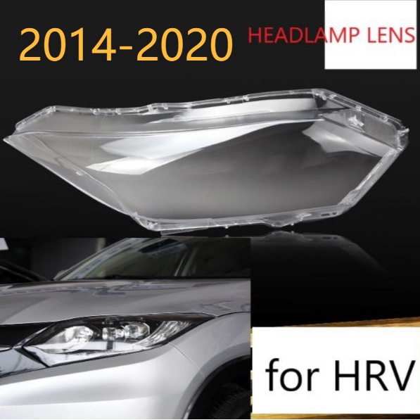 Honda hrv headlamp cover 2015-2020 1set R/L cermin plastic lampu depan ...