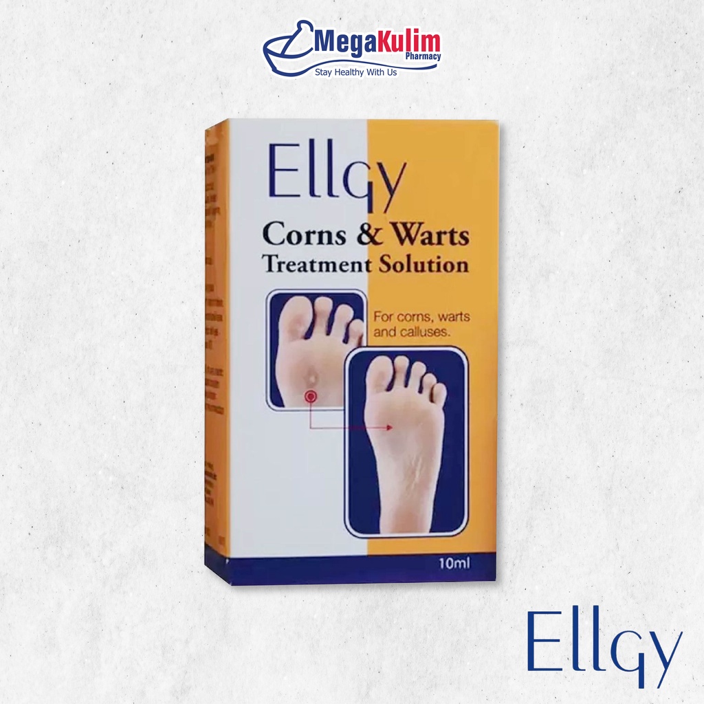 Ellgy Corns & Warts Treatment Solution Lotion 10mL | Shopee Malaysia
