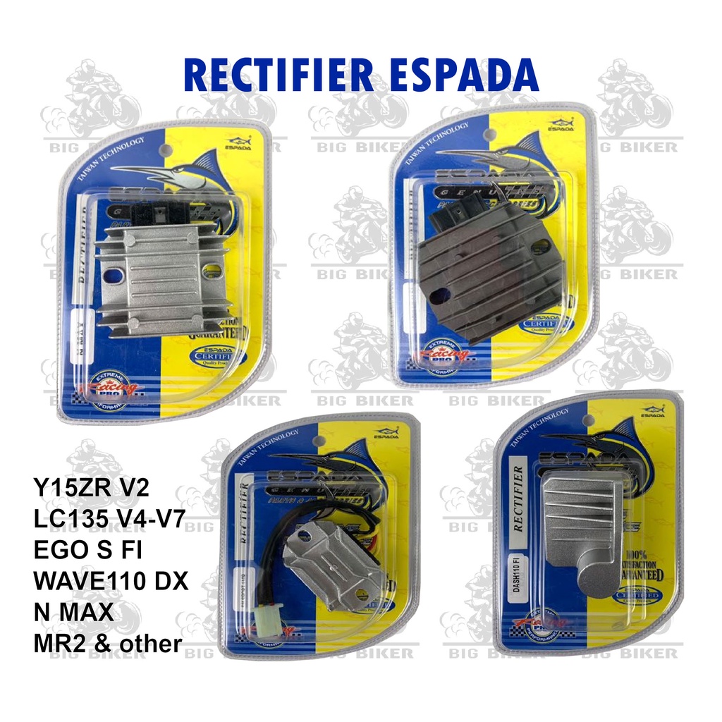 BIG BIKER Espada Rectifier Dash110 FI X Max Sm Sport 110R LC135 v4-v7 ...