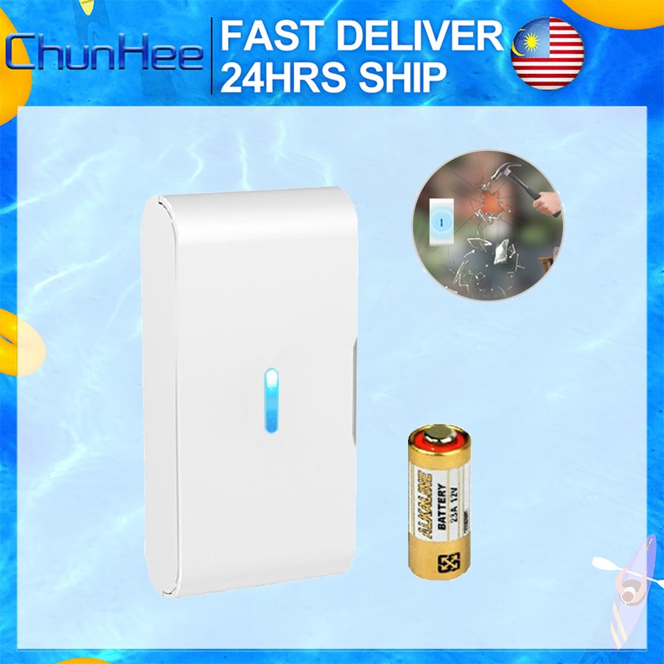 Chunhee Wireless Vibration Detector 433Mhz VA02 | Shopee Malaysia