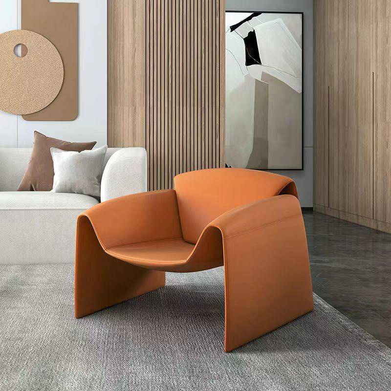 Italian Minimalist Crab Chair Leisure Single Sofa Chair Living Room ...