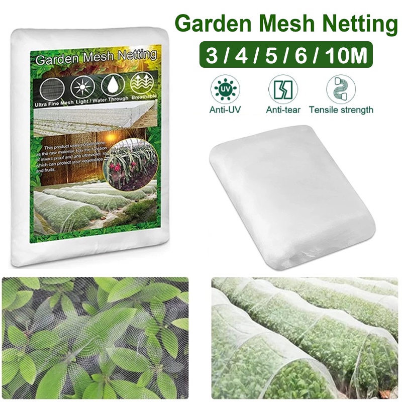 Garden Mesh Netting Insect Protection Netting Vegetable Protective Mesh ...