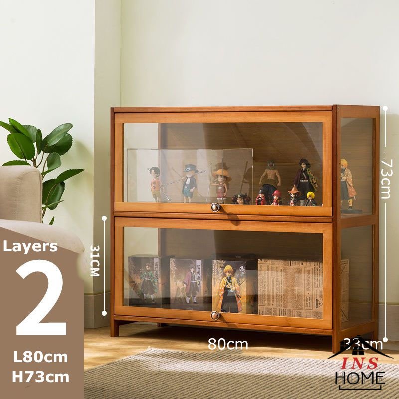 Transparent Display Cabinet Acrylic Storage Rack Storage Cabinet Multi ...