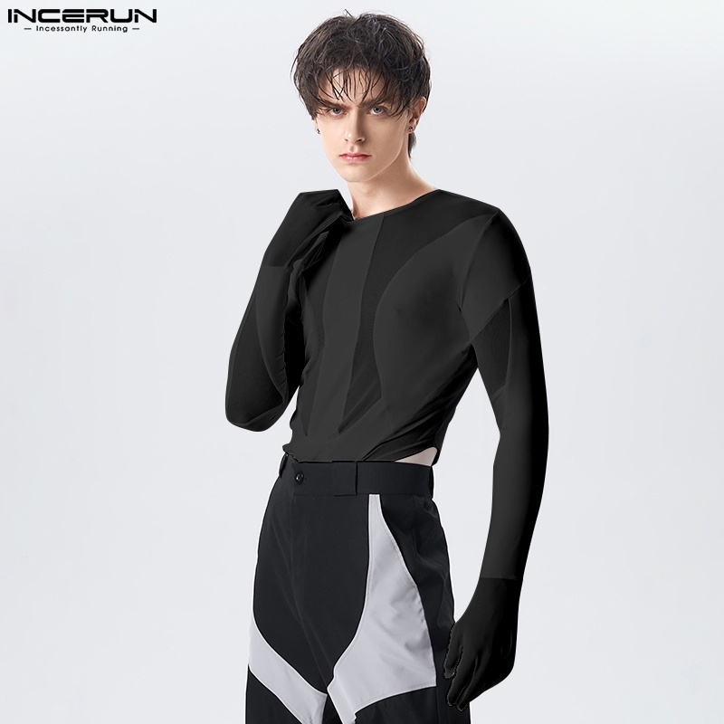 INCERUN Men's Triangle Bodysuit | Shopee Malaysia