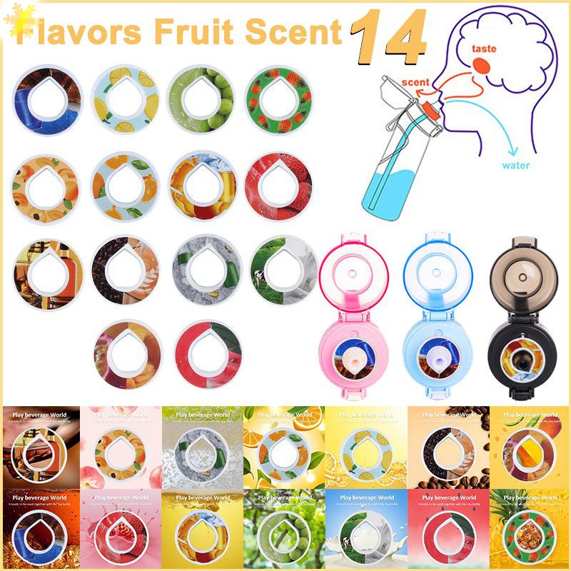 Creative 14 Flavour Scent Pods 0 Sugar Used In Flavoured Drinking ...